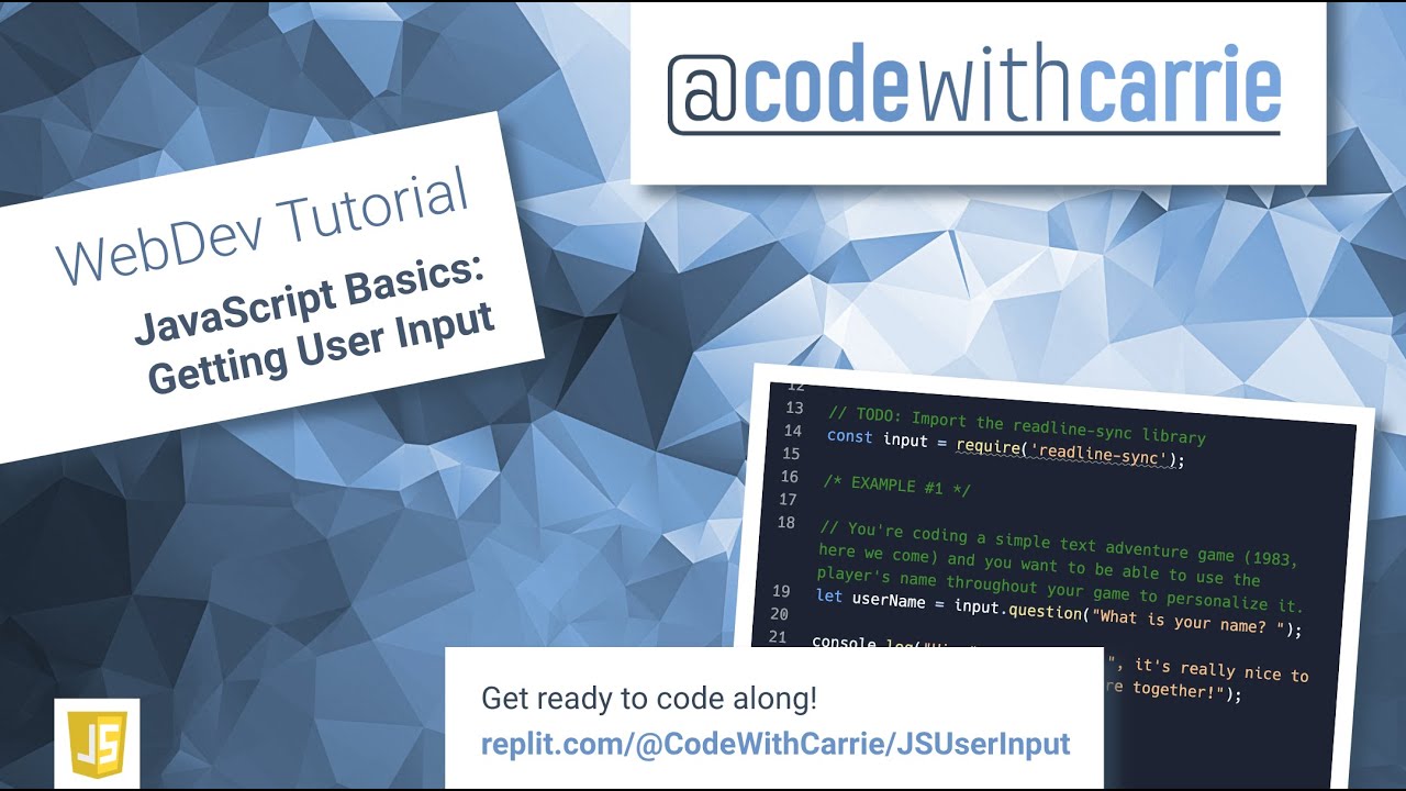 JavaScript Basics: Getting User Input