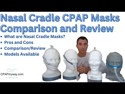 Top Nasal Cradle CPAP Masks - What is a Nasal Cradle?