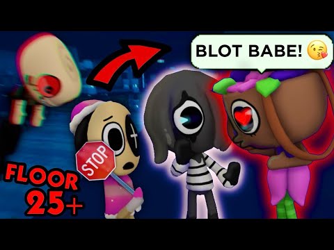 FREAKY BASSIE NEEDS TO LEAVE BLOT ALONE! playing as Astro in Dandy's World (Floor 25+ run!)