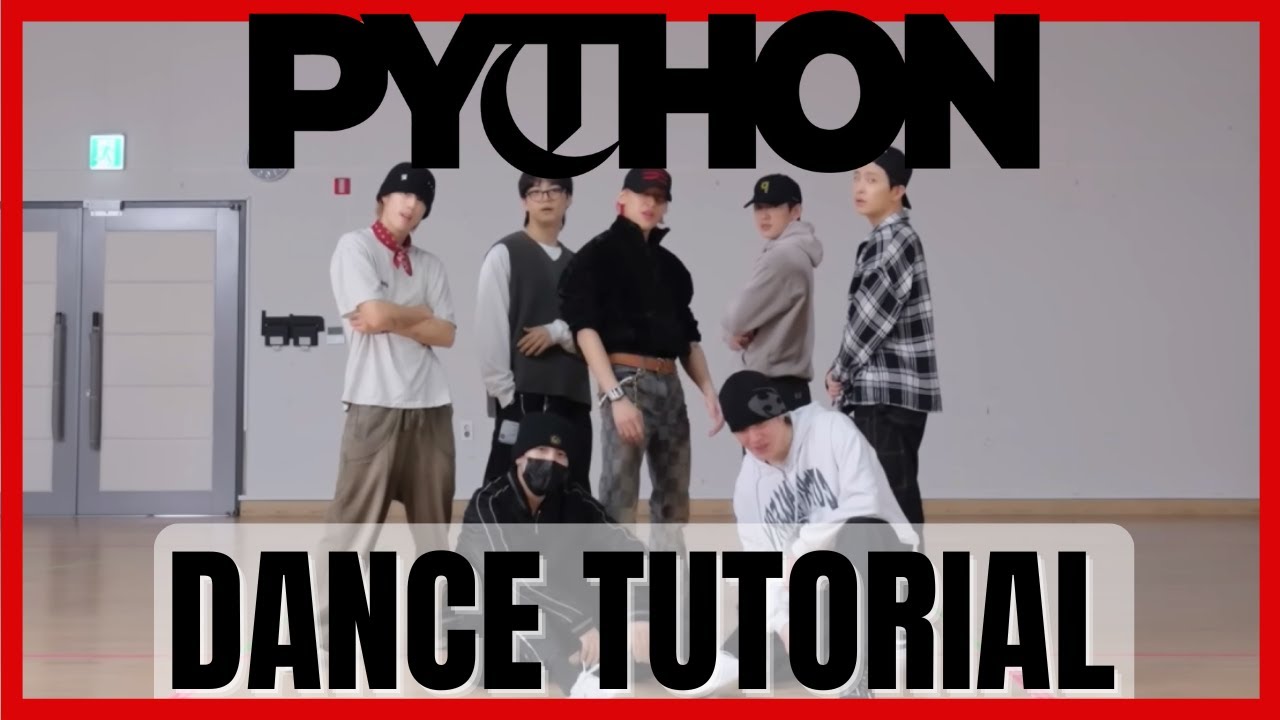 GOT7 - 'PYTHON' Dance Practice Mirrored Tutorial (SLOWED)