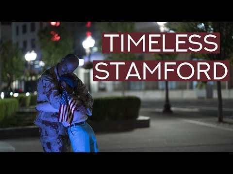 STAMFORD CT - exploring the city and artwork by Seward Johnson