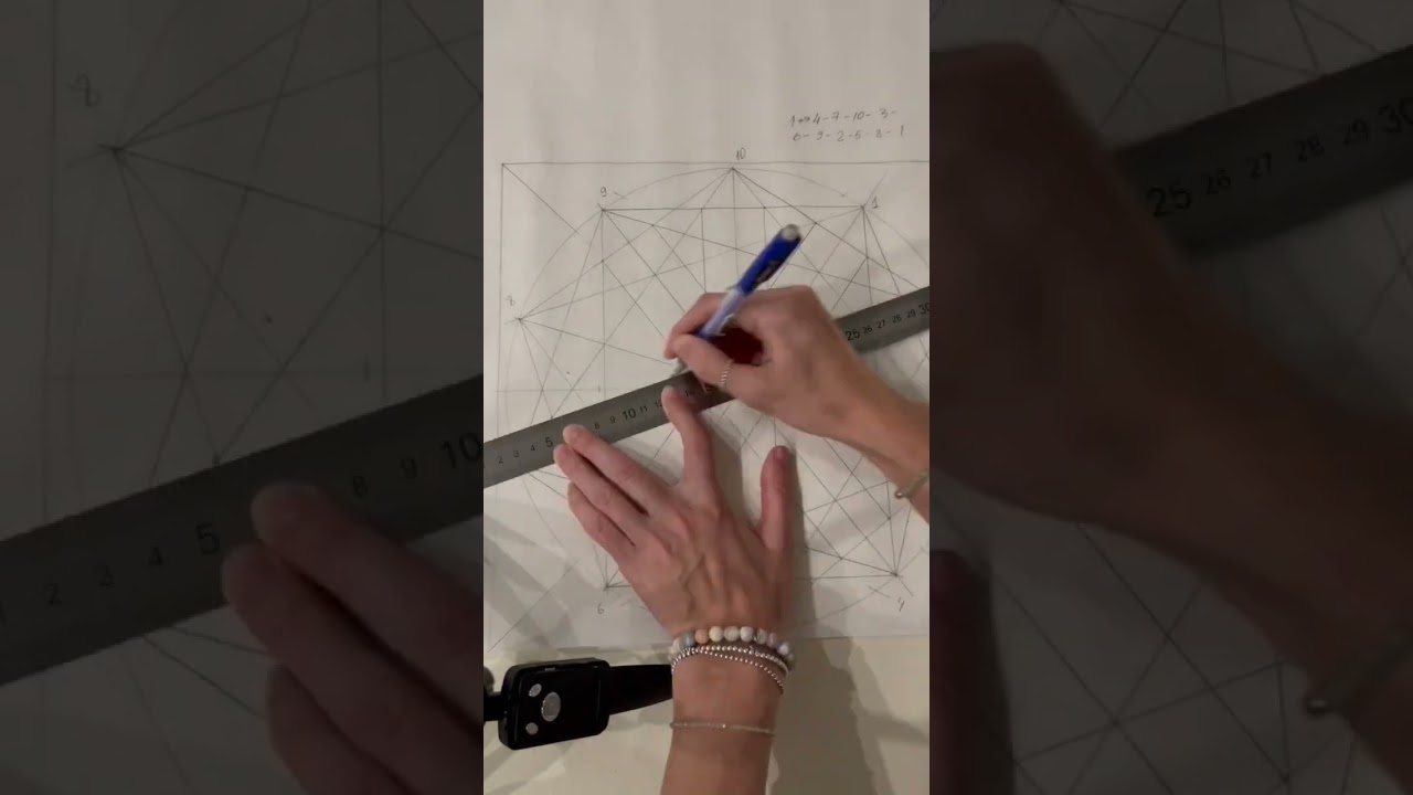 Islamic geometry art #islamicgeometry #geometria #mandala #mandalaart