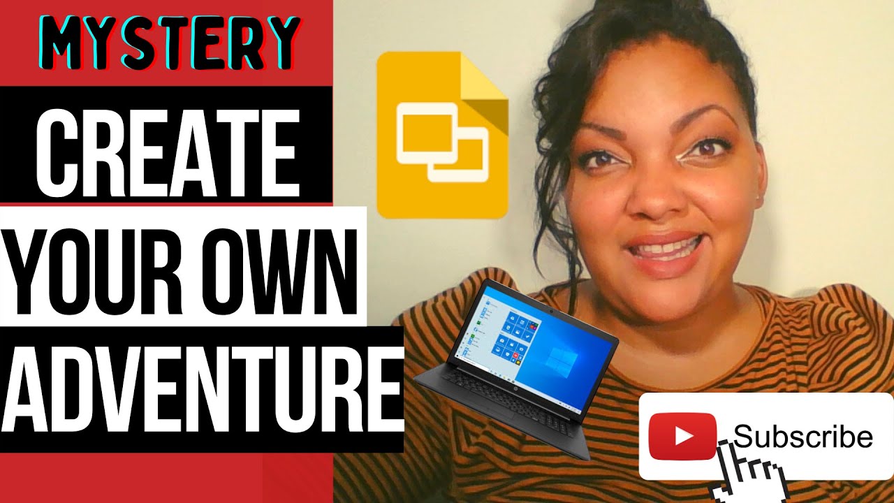 ADD EXCITEMENT to your presentations by CREATING YOUR OWN ADVENTURE via GOOGLE SLIDES!