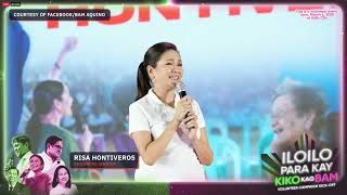 Kiko Pangilinan, Bam Aquino stage nostalgic ‘pink’ rally in Iloilo