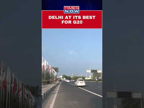 Delhi Ready For G20 Summit As Leaders Begin Arriving #shorts #g20summit #delhi