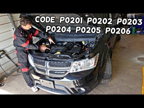 DODGE JOURNEY CODE P0201 P0202 P0203 P0204 P0205 P0206 INJECTOR CIRCUIT OPEN. FIAT FREEMONT