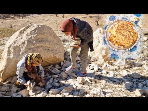 Brave mother: the story of a nomadic woman and two girls in a mountain cave.