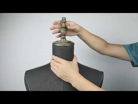 How To Install Jelimate Half Body Male Dress Form Torso Men MannequinTorso Men Store Display Dummy