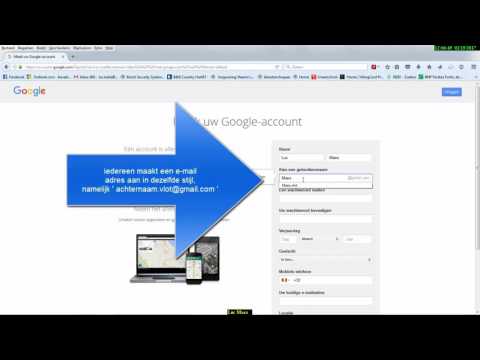 Een extra Gmail adres aanmaken in het kort uitgelegd