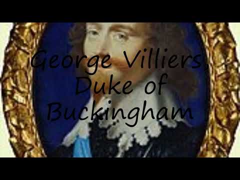 How to pronounce George Villiers, Duke of Buckingham in English?