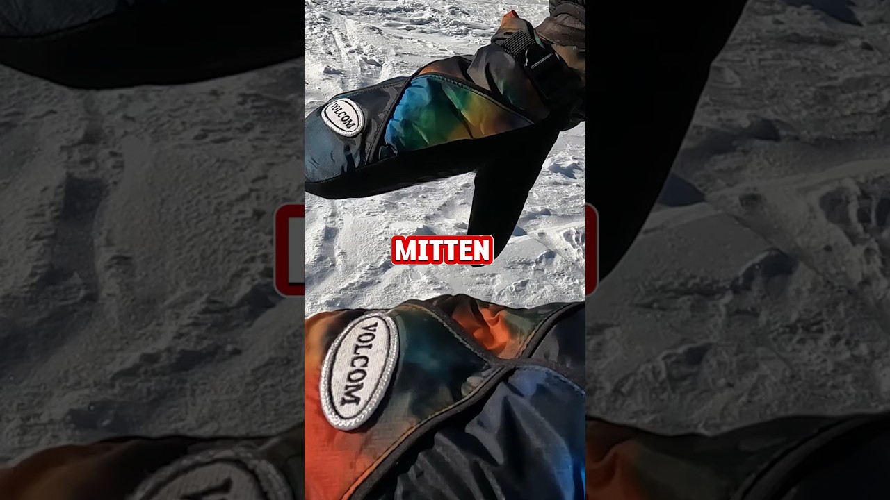 My top 3 favourite mittens of all time #snowboarding
