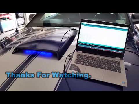 Knightrider Light Using Uno Arduino And Addressable Leds