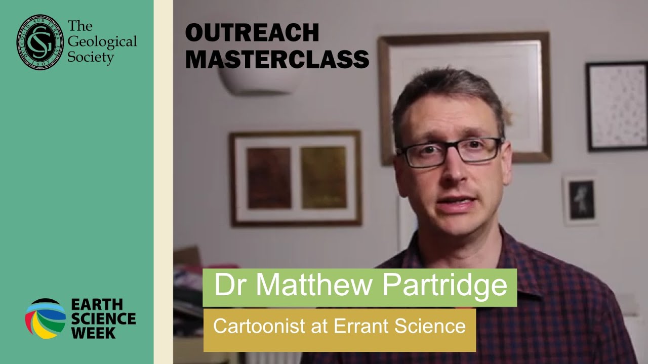 Cartooning Geoscience with Matthew Partridge (Errant Science)