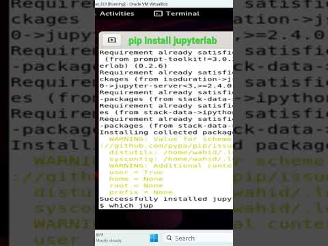 pip install jupyterlab #shorts