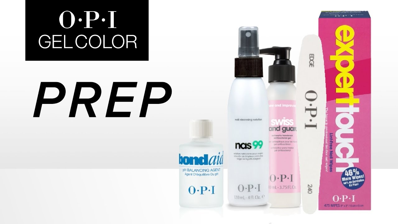 OPI GelColor Tutorial | Prep