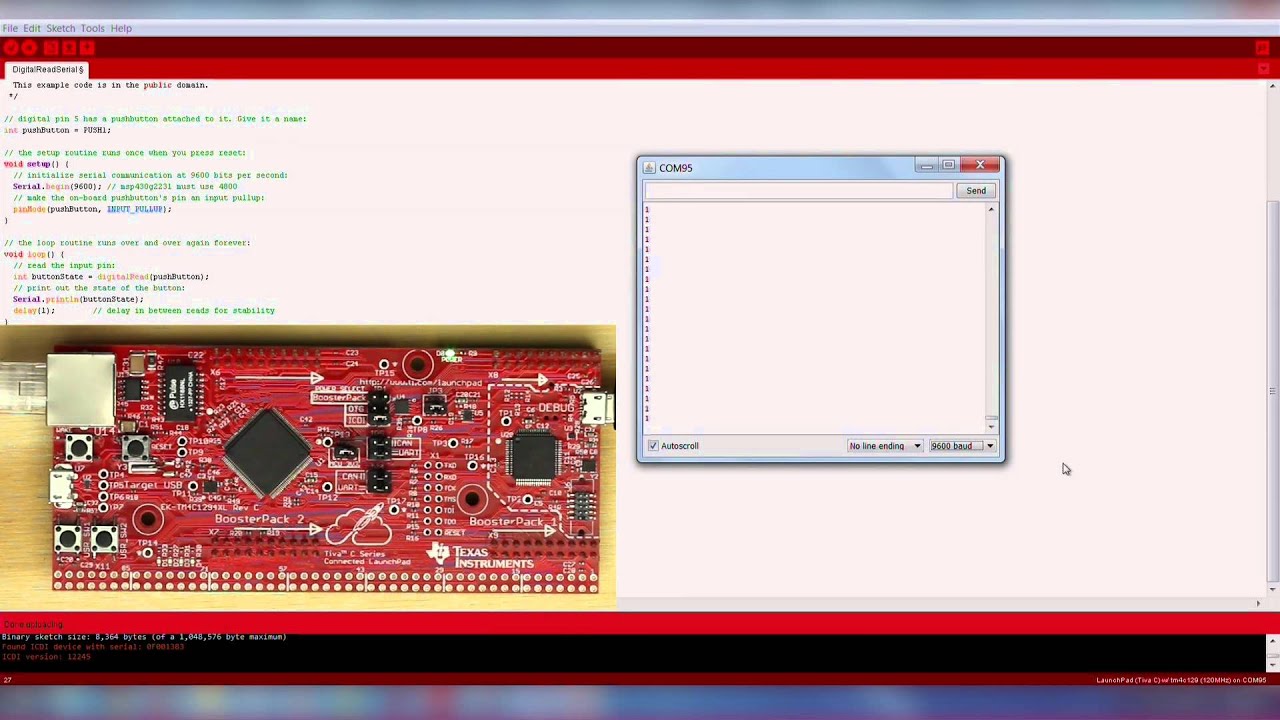 Energia Tutorial: TM4C129 Connected LaunchPad