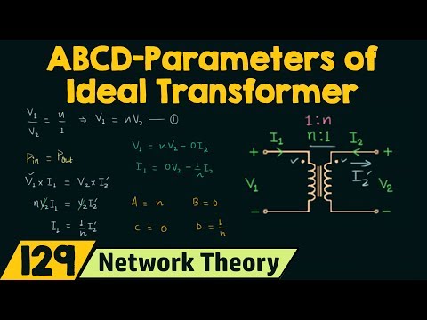 ABCD−Parameters of an Ideal Transformer Video Lecture - Crash Course ...