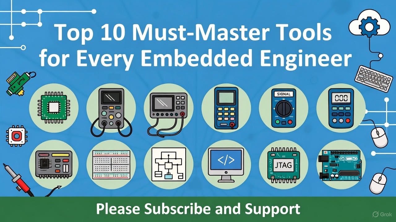 Top 10 Must-Master Tools for Every Embedded Engineer