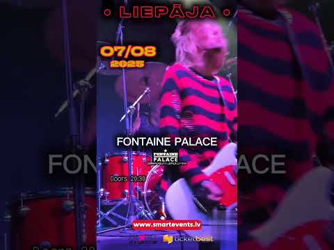 2025 Nirvana Tribute show in Fontaine Palace in Liepaja 07.08.25