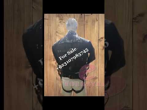 For Sale Men's Geniune Leather Straight Jacket