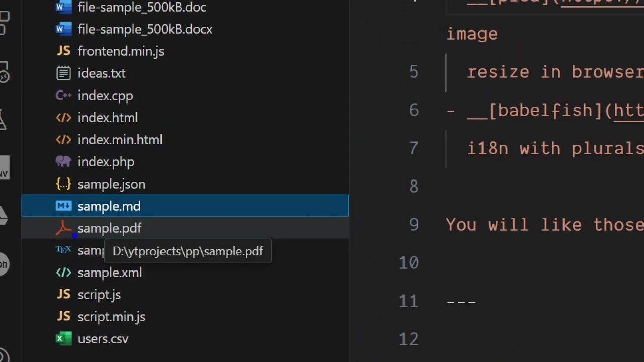 How to Convert Markdown Files to PDF,HTML & PNG,JPG Images Automatically in VSCode IDE