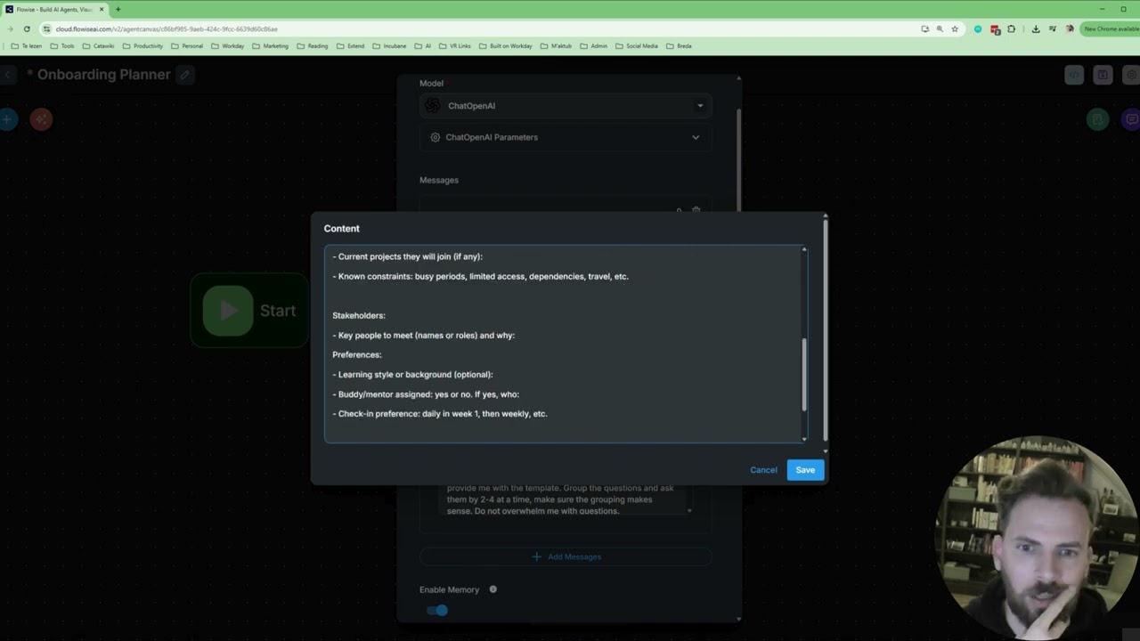 Workday Flowise Tutorials -   Episode 1