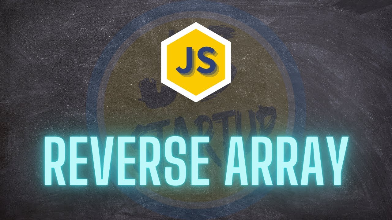Javascript Coding Interview Question #1 - Reverse an array