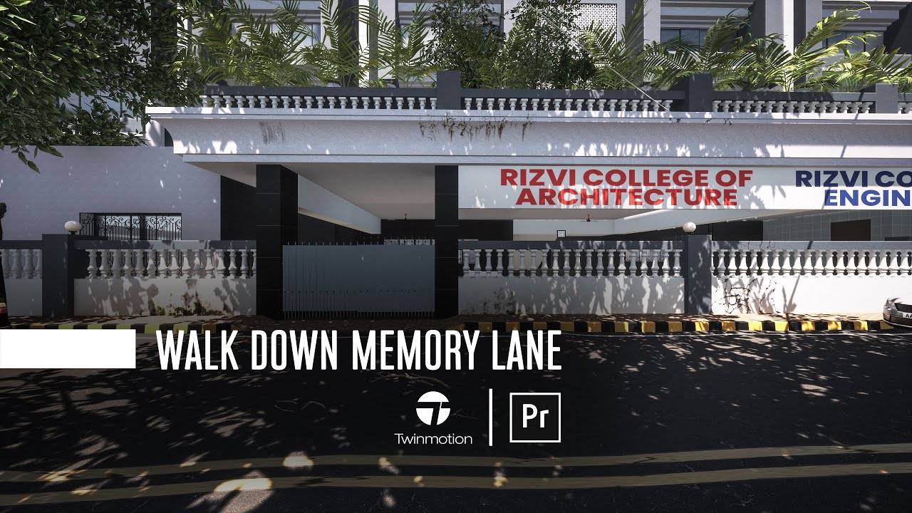 Twinmotion Animation | Walk down Memory lane | Final year students | The Cooter Shell