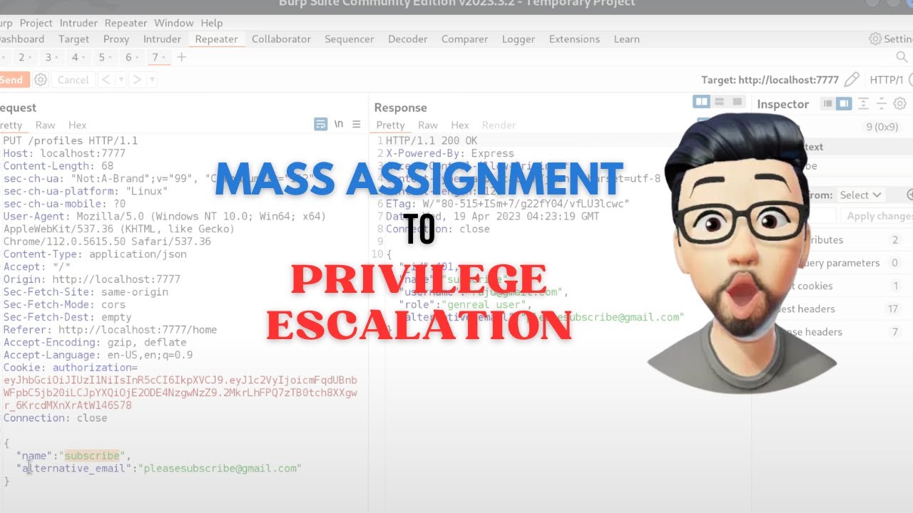 Bug Bounty: Mass Assignment leads to privilege escalation || Mass Assignment explained