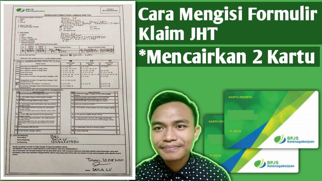 Cara Mengisi Formulir BPJS Ketenagakerjaan 2 Kartu