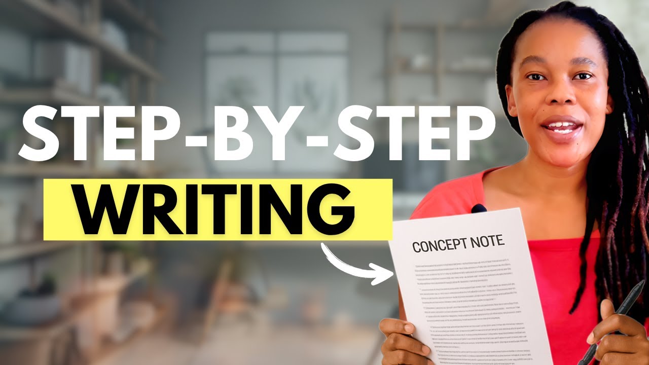 How to Write a Concept Note (Step-by-Step for Students)