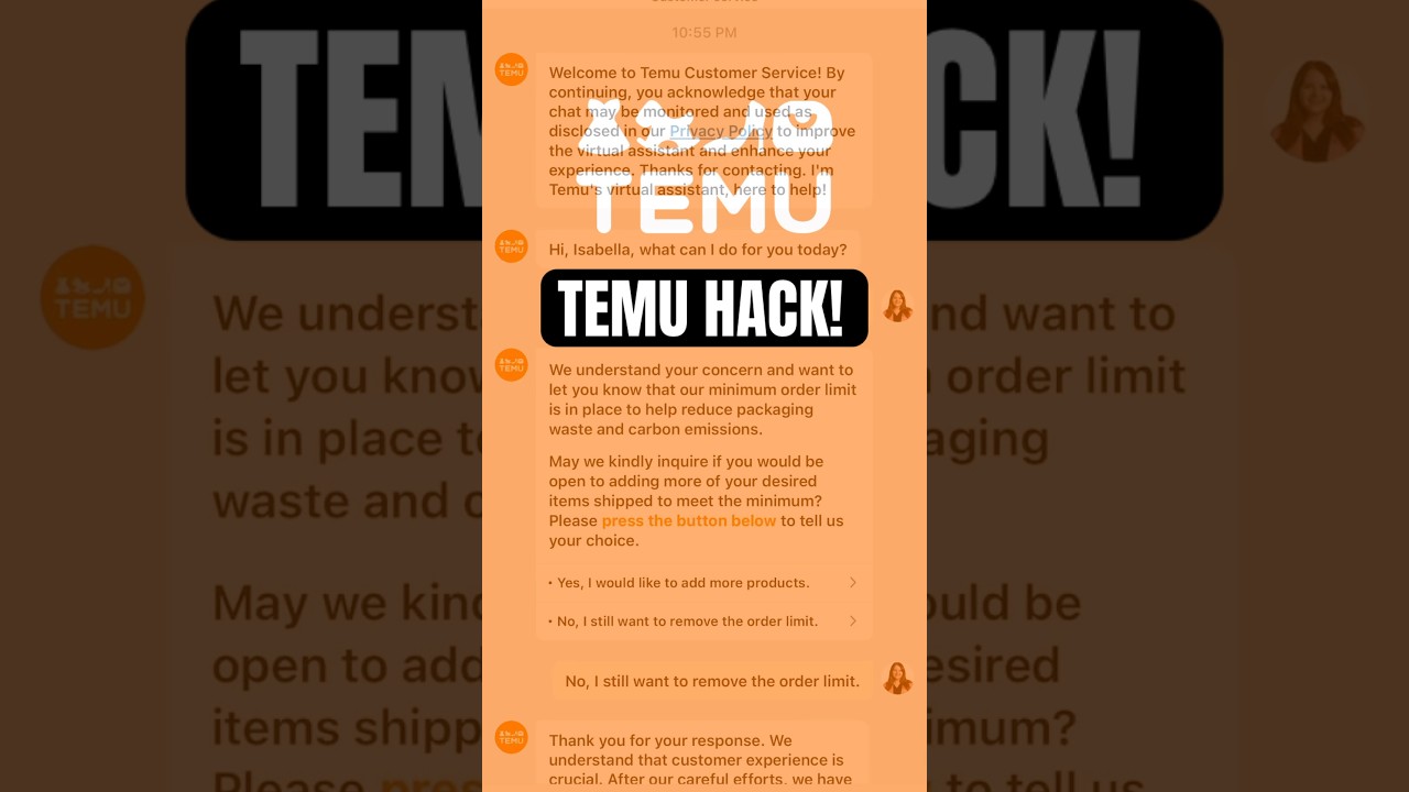 How to remove the minimum order on Temu! #shorts #temu #temuhaul #temufinds #temucode #temuunboxing