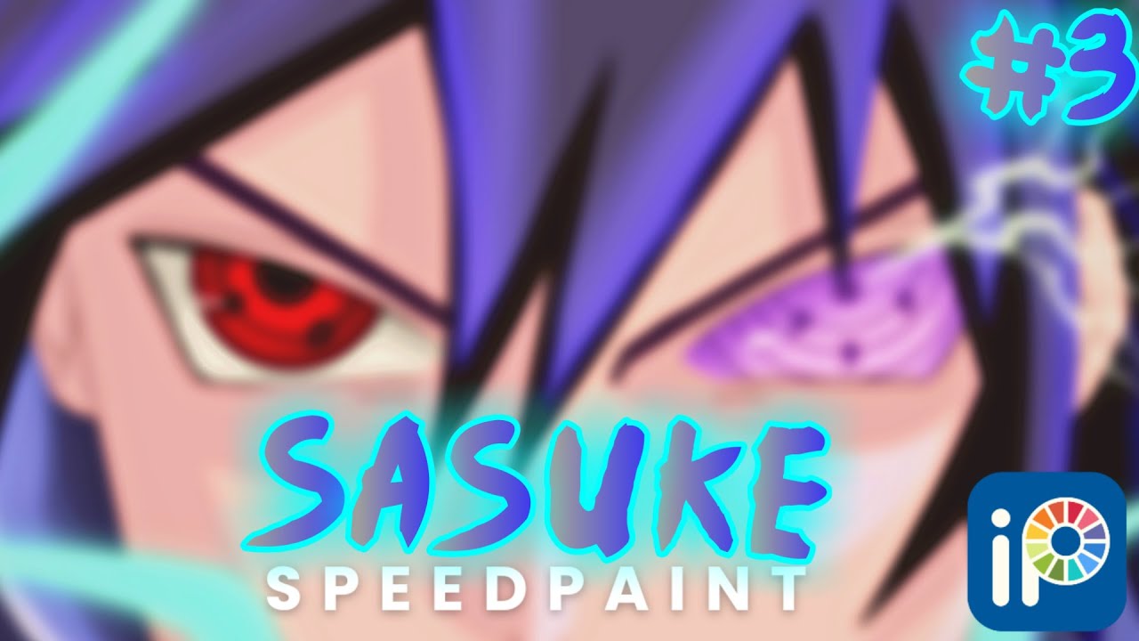 Speedpaint Sasuke Uchiha [ IbisPaint ] #ibispaint #naruto #sasuke #digitalart
