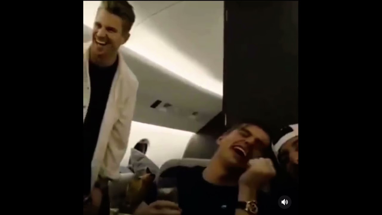 Max Verstappen Drunk on a plane