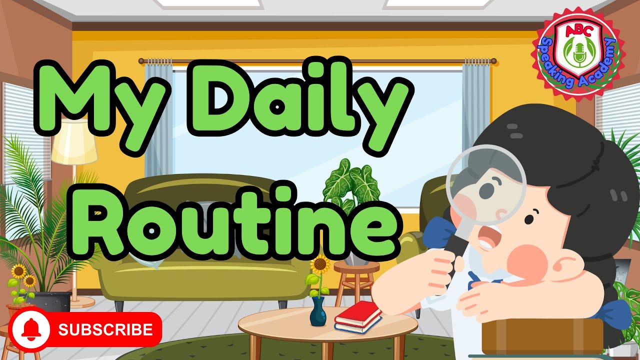 Daily Routine English Conversation for Kids | Fun Speaking Practice | Learn Everyday Activities