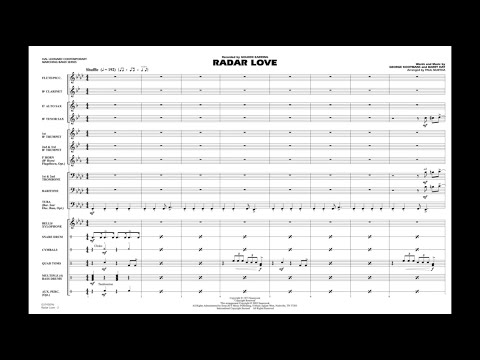 Radar Love Sheet Music by Paul Murtha (SKU: 03745095) - Stanton's Sheet ...