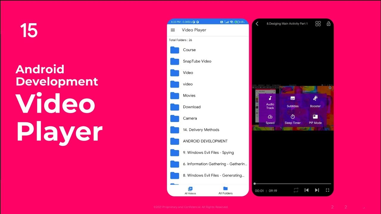 15.Folder View & Vertical ScrollBar In RecyclerView | Android Studio Kotlin