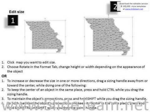 usa missouri state powerpoint maps presentation infographics slides