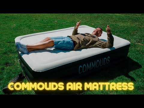 The Commouds Queen Air Mattress --- Best inflatable mattress on the market?! Perfect for camping!