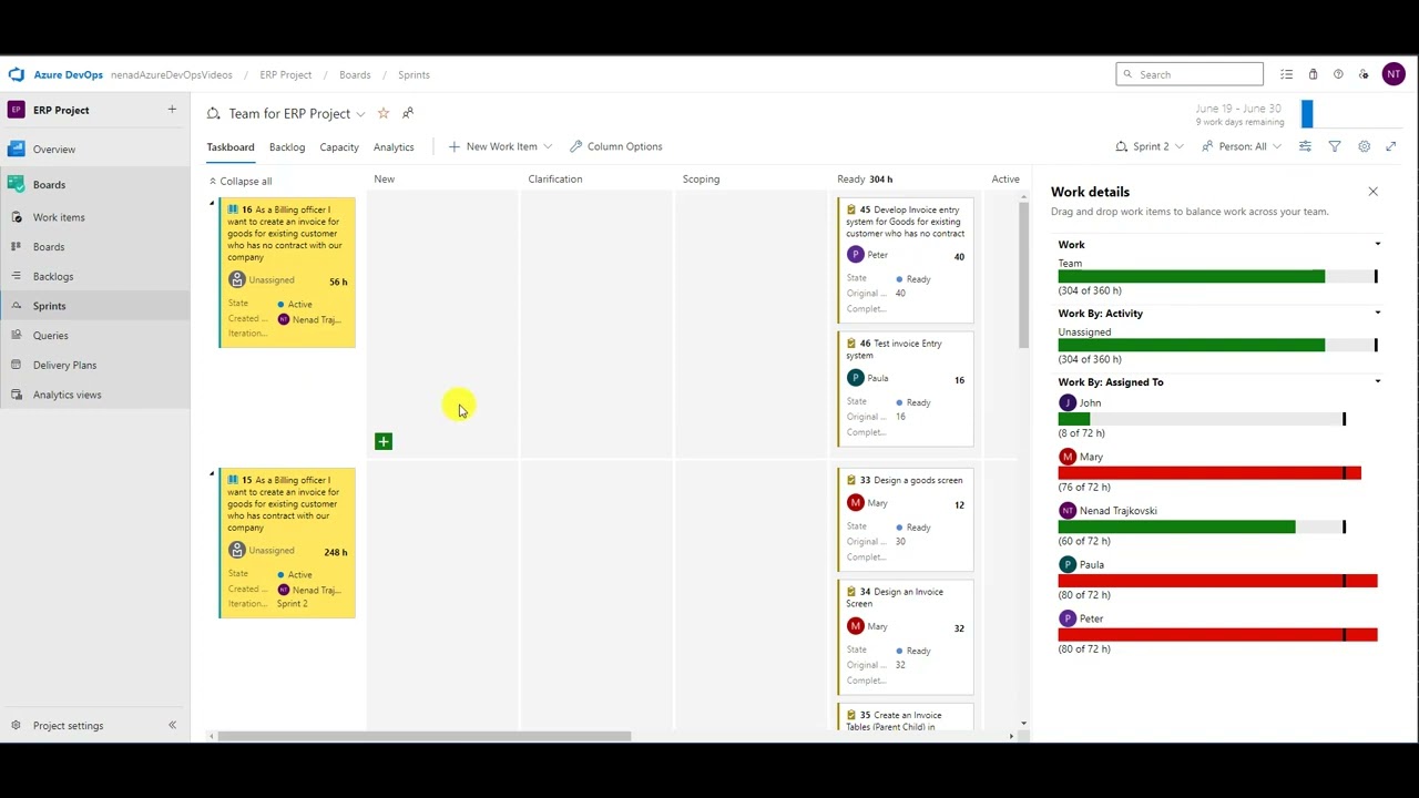 31.  How to work with Bugs - Azure DevOps