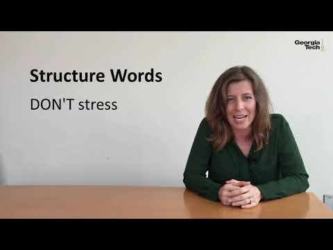 Key Pronunciation Stress & Intonation Georgia Institute of Technology Coursera