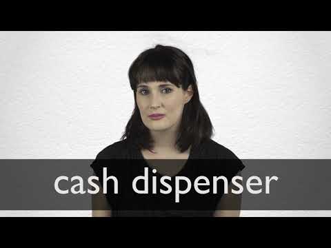 CASH DISPENSER definition and meaning | Collins English Dictionary