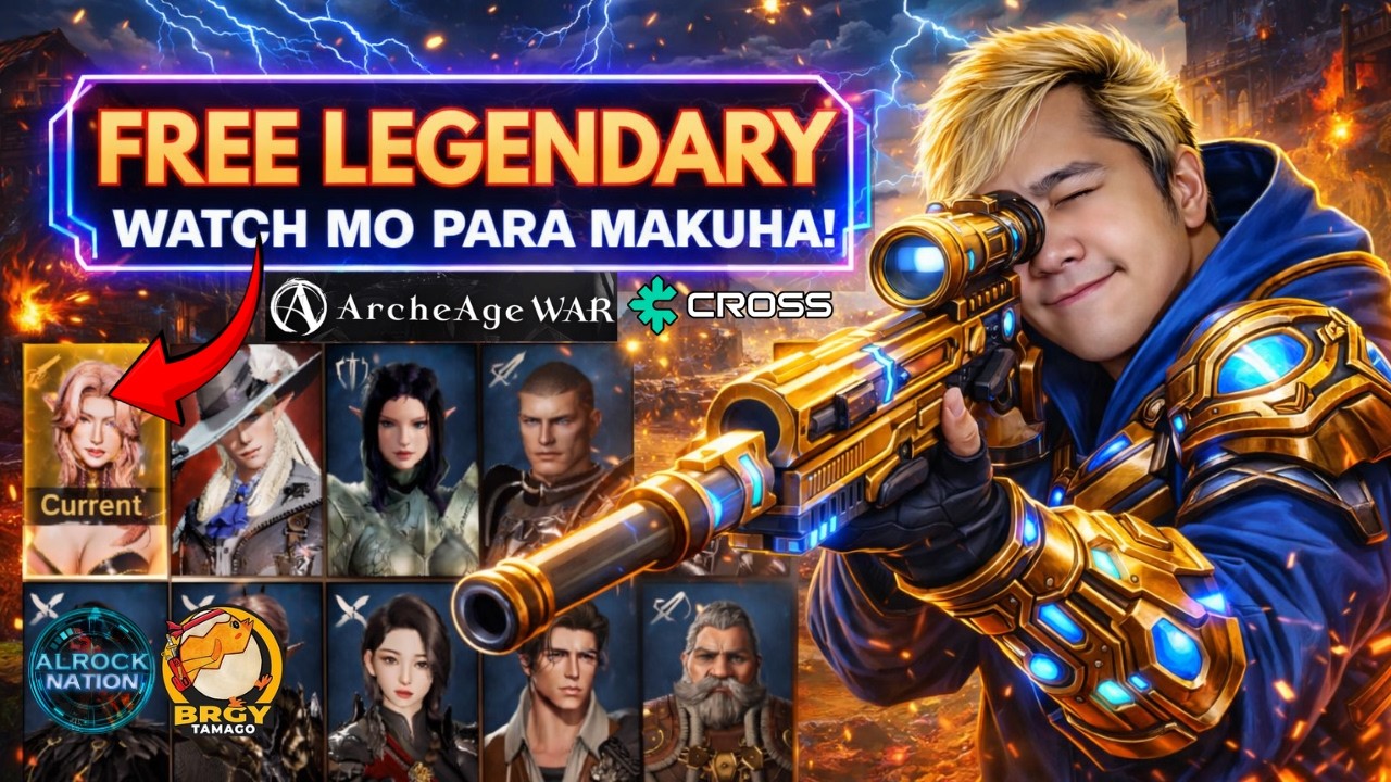 ArcheAge War : Get Guaranteed FREE LEGENDARY Class and Mount | EASIEST WAY TO HAVE IT!