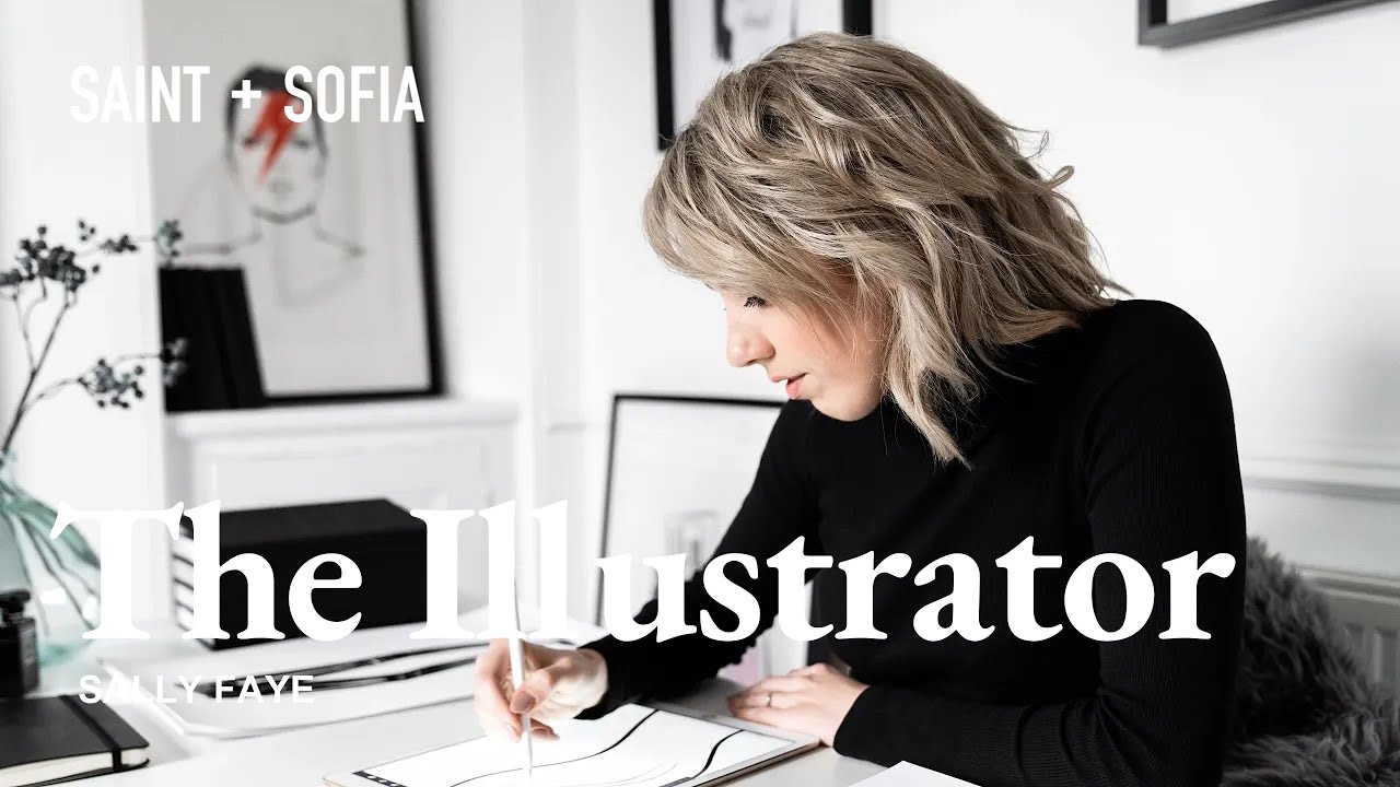 The Illustrator, Sally Faye | Author of All Black Everything | Saint + Sofia