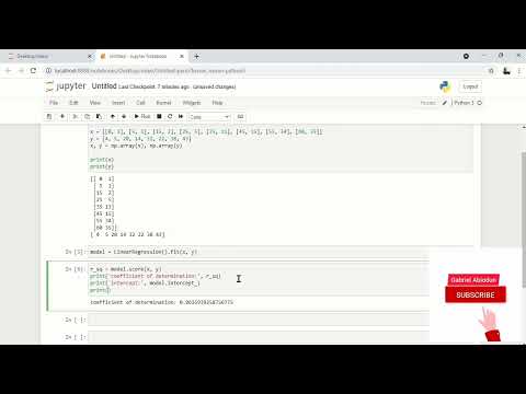 multiple linear regression with python #multiple #regressor #target #how #year #video #tutorial