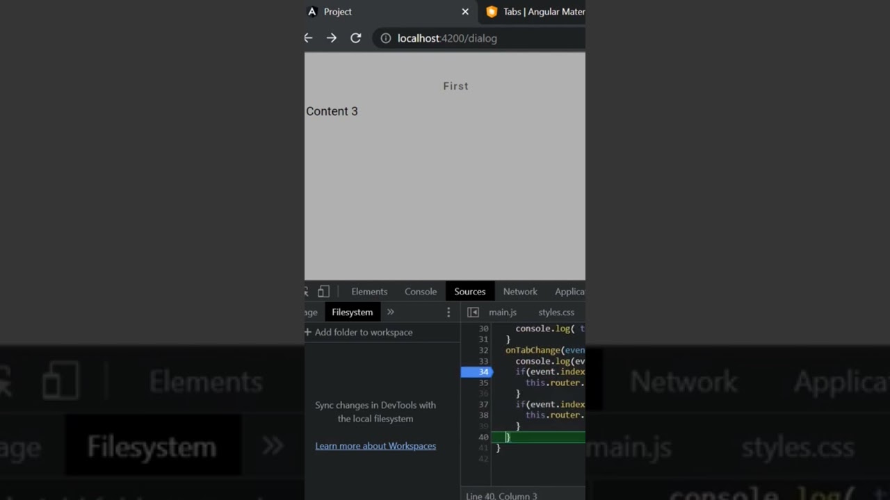 Routing Module #routing #angularmaterial #angularforbeginners #angularjs