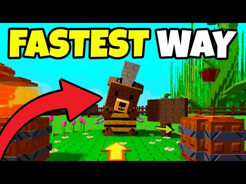 FASTEST WAY TO CLEAR BEAR BEE QUEST in Grow A Garden