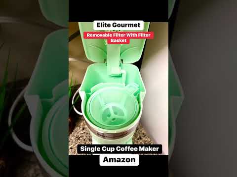 ELITE GOURMET SINGLE CUP COFFEE MAKER #coffee #coffee #coffeelover #coffeetime