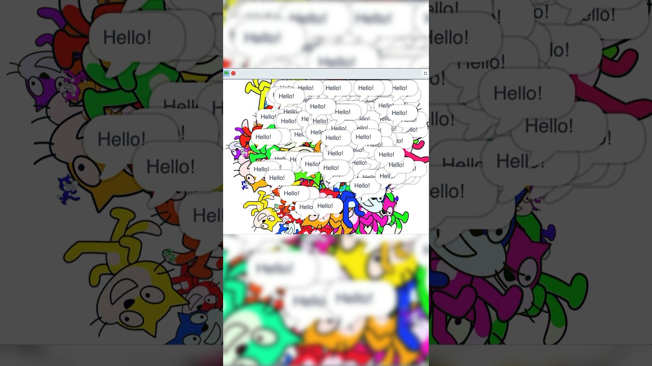 Create Many Cat Friends using Scratch Coding #scratch #scratchtutorial #codingforkidsfree #shorts