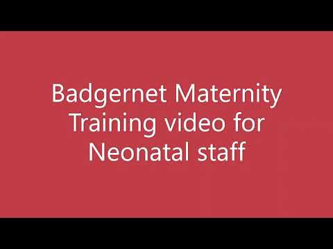 Badgernet Maternity training for Neonatal team UHS RSCH/PRH- Part 3